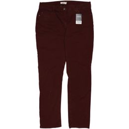 Maas Damen Stoffhose, bordeaux, Gr. 48