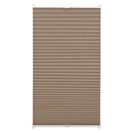 Gardinia Plissee 'EasyFix' taupe 80 x 130 cm
