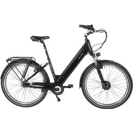 E-Bike Allegro "Comfort SUV 7 Plus 522" E-Bikes Gr. 45 cm, 27,5 Zoll (69,85 cm), schwarz E-Bikes Pedelec, Elektrofahrrad für Damen u. Herren, Cityrad