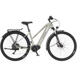 FISCHER BIKE E-Bike FISCHER FAHRRAD "TERRA 4.0i 45" E-Bikes Gr. 45 cm, 29 Zoll (73,66 cm), grau E-Bikes Pedelec, Elektrofahrrad für Damen u. Herren, ATP