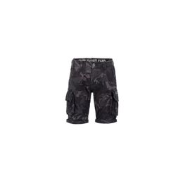 Shorts Alpha Industries "Alpha Industries Men - Crew Short Camo" Gr. 30, Normalgrößen, schwarz (black camo) Herren Hosen