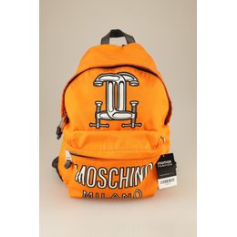 Moschino Damen Rucksack, orange, Gr.