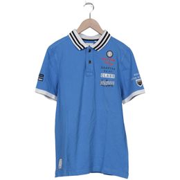 Gaastra Herren Poloshirt, blau, Gr. 48