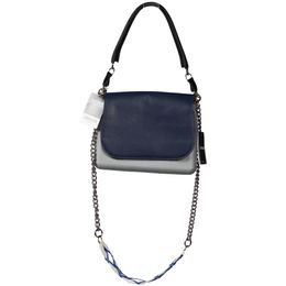 O bag Damen Handtasche, grau, Gr.