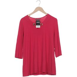 Ulla Popken Damen Langarmshirt, pink, Gr. 42