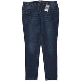 Ulla Popken Damen Jeans, blau, Gr. 42