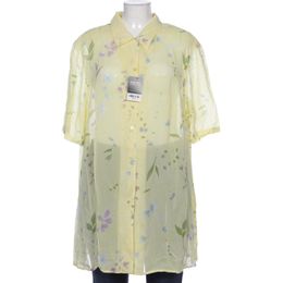 Selection by Ulla Popken Damen Bluse, gelb, Gr. 50