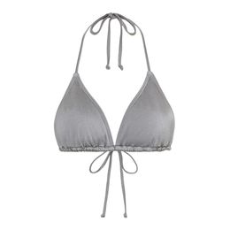 LSCN by LASCANA Bikinitop 'Nele' Damen Gr&ouml;&szlig;e 75 silber