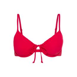 Lscn By Lascana Bikinitop 'Gina' Damen Gr&ouml;&szlig;e 75 himbeer