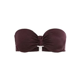 Lscn By Lascana Bikinitop 'Nele' Damen Gr&ouml;&szlig;e 80 aubergine