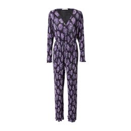 Freebird Icons Jumpsuit 'Jinn' Damen Gr&ouml;&szlig;e S aubergine / pflaume / wei&szlig;