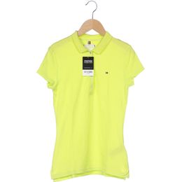 Tommy Hilfiger Damen Poloshirt, gelb, Gr. 34