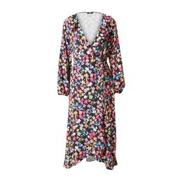 Wallis Petite Wallis Kleid Damen Gr&ouml;&szlig;e 38 blau / orange / pink / schwarz Sommerkleid