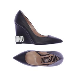 Moschino Damen Pumps, schwarz, Gr. 36