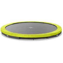 Beko Exit Silhouette sports Bodentrampolin ø427cm - grün