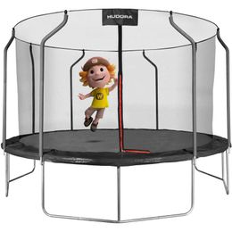 Wickey - Gartentrampolin Hudora First - Hochwertiges Trampolin für endlose Spielstunden, ø 400 cm, Komplettset, Stabile Netzaufhängung,