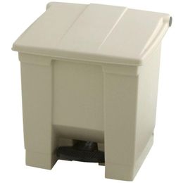 Tretmülleimer Classic 30 l Beige Rubbermaid