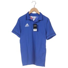 Adidas Herren Poloshirt, blau, Gr. 164