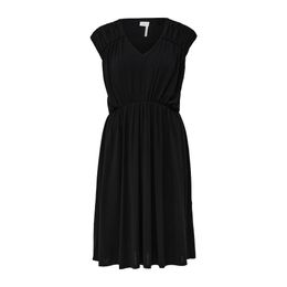 s.Oliver BLACK LABEL Kleid Damen Größe 42 schwarz Winterkleid