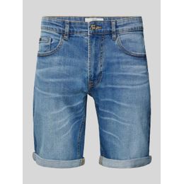 REDEFINED REBEL EST. 2013 Regular Fit Jeansshorts im Destroyed-Look Modell 'PORTO'