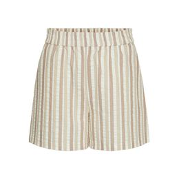 Pieces Shorts 'PCAitlyn' Damen Größe 40 beige / taupe / weiß