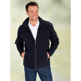 WITT Herren Fleece-Jacke, marine, Gr&ouml;&szlig;e 52/54