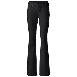 Heine Witt Damen Bootcut-Jeans mit Bauchweg-Effekt, black denim, Gr&ouml;&szlig;e 21