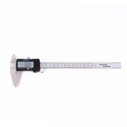 Ej.Life FTVOGUE 0 bis 200 mm LCD Digital Messschieber Edelstahl Mikrometer Elektronische Messgerät