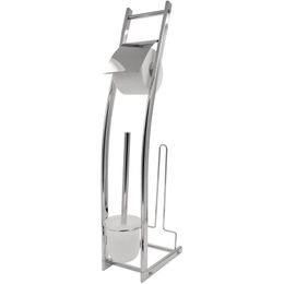 Ridder - 3-in-1 Stand-WC-Garnitur Fabio Chrom Glänzend