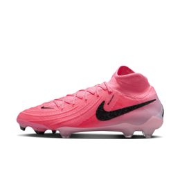 Nike Phantom Luna 2 Elite FG High-Top-Fußballschuh - Pink