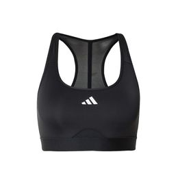adidas Performance Sport-BH 'PWRCT' Damen Gr&ouml;&szlig;e XL schwarz / wei&szlig;