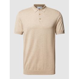 Selected Homme Poloshirt mit kurzer Knopfleiste Modell 'BERG'