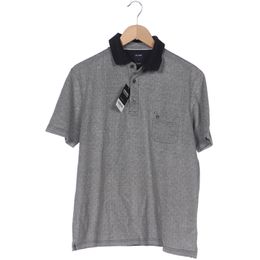 OLYMP Herren Poloshirt, grau, Gr. 52