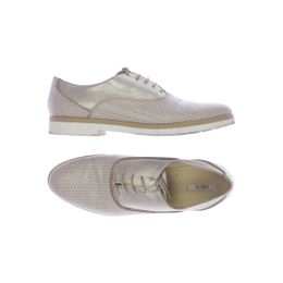 Geox Damen Halbschuh, beige, Gr. 38