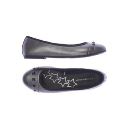 Tommy Hilfiger Damen Ballerinas, grau, Gr. 36