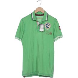 Napapijri Herren Poloshirt, grün, Gr. 48