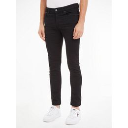 Tommy Jeans Skinny-fit-Jeans SIMON SKNY BG3384 in modischen Waschungen, schwarz