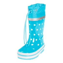 Playshoes Rubber Boots boy size 30.5 Turquoise / White