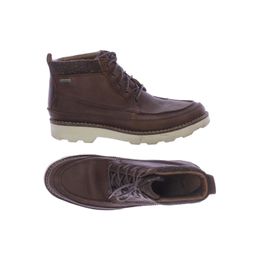 Clarks Herren Stiefel, braun, Gr. 45