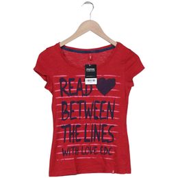 Esprit Damen T-Shirt, rot, Gr. 36