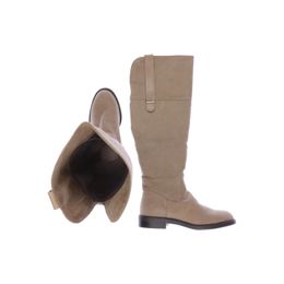 Zara Damen Stiefel, beige, Gr. 37