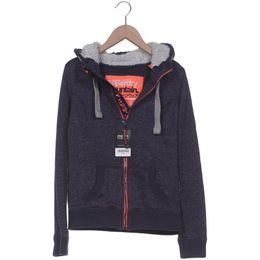 Superdry Damen Kapuzenpullover, marineblau, Gr. 34