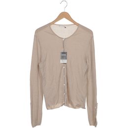 ALLUDE Damen Strickjacke, beige, Gr. 44