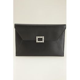 Roger Vivier Damen Handtasche, schwarz, Gr.