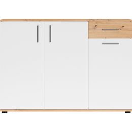 Kommode Inosign "Jakob" Sideboards Gr. B/H/T: 110 cm x 83,5 cm x 35,5 cm, braun (artisan eiche) Breite 110 cm