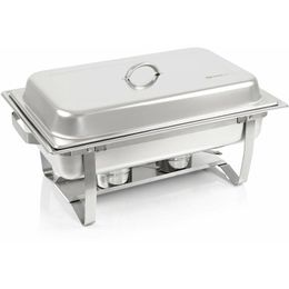 Chafing dish 'Cannes' mit 3x 1/3 gn Warmhaltebehälter - Mahlzeit