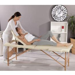 Mucola 3 zonen mobile massageliege massagetisch massage beige/creme