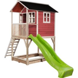 Spielturm EXIT "Loft 700" Spieltürme rot Kinder Spielturm BxTxH: 190x391x269 cm
