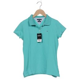 Tommy Hilfiger Damen Poloshirt, türkis, Gr. 36