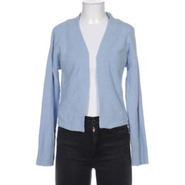 MONKI Damen Strickjacke, hellblau, Gr. 34